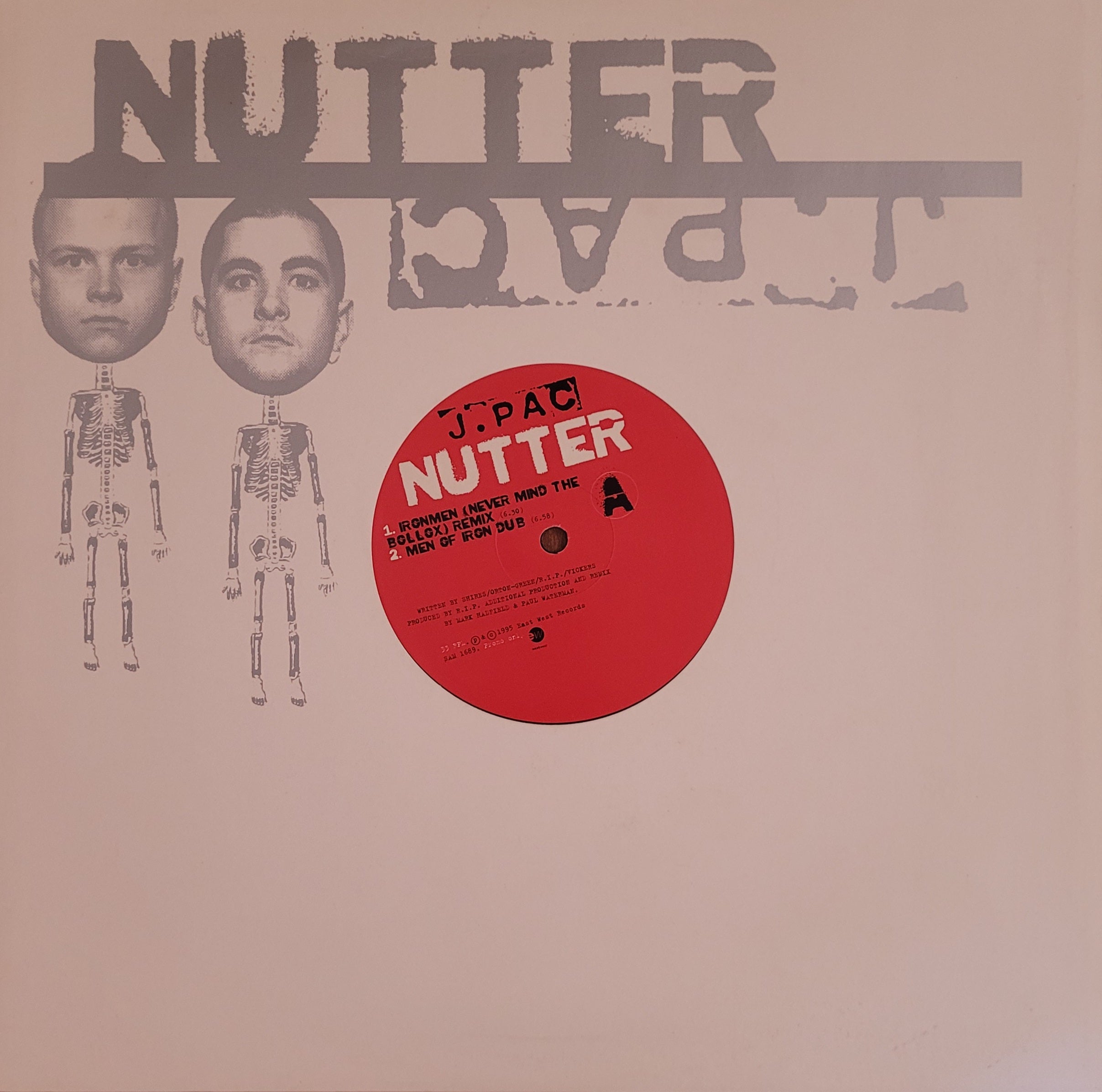 J. Pac - Nutter 12" Single (Promo) – museum vinyl