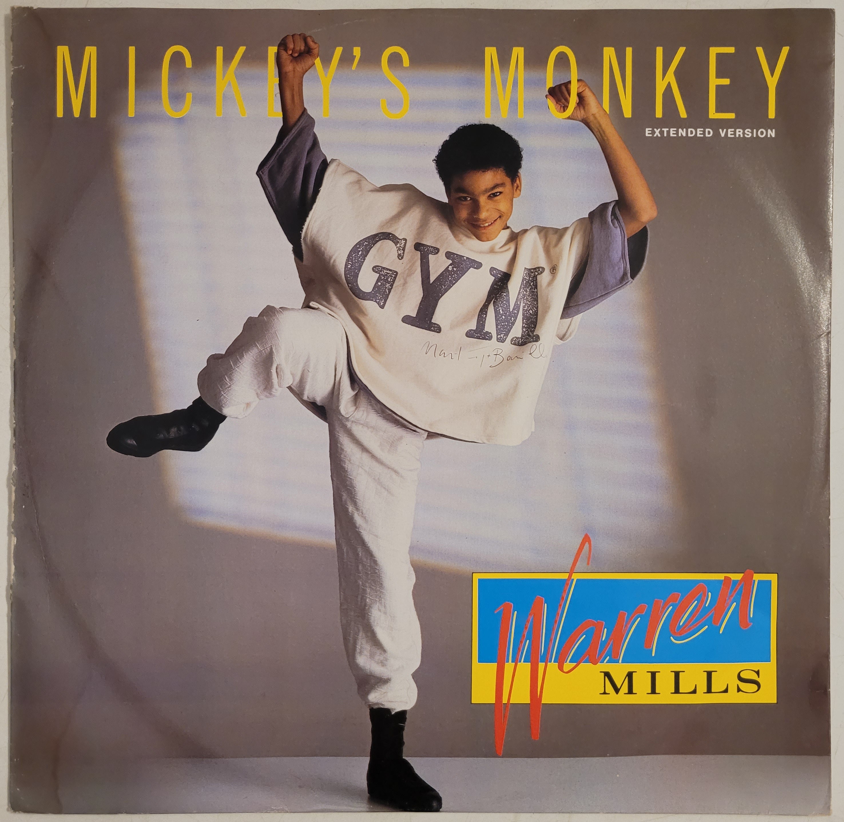 Warren Mills - Mickey's Monkey 12" Single – museum vinyl