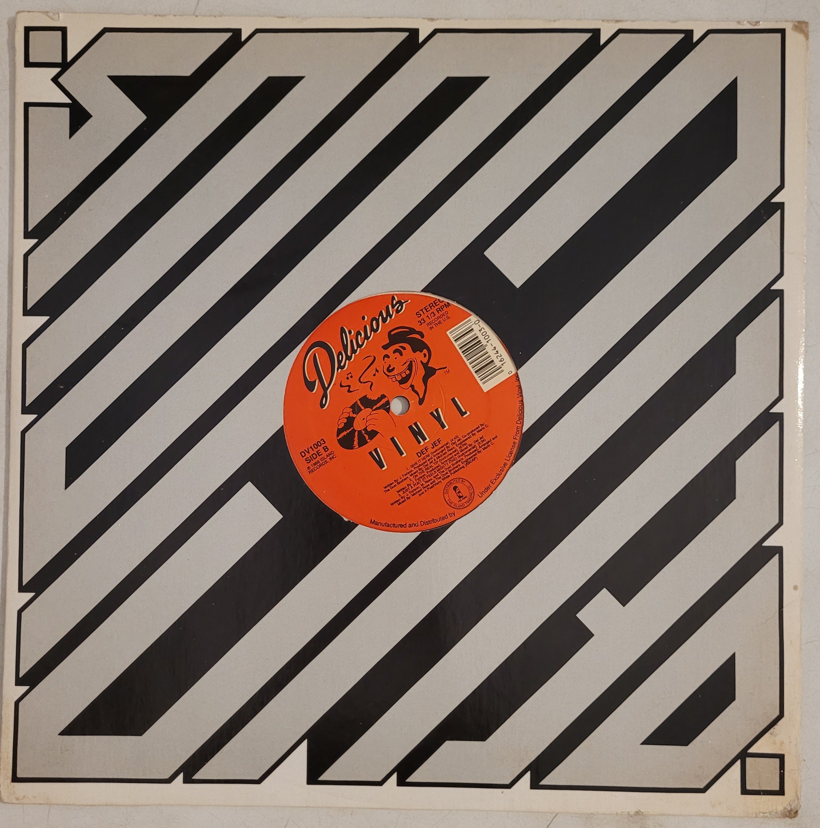 Def Jef - Give It Here 12" Single – museum vinyl