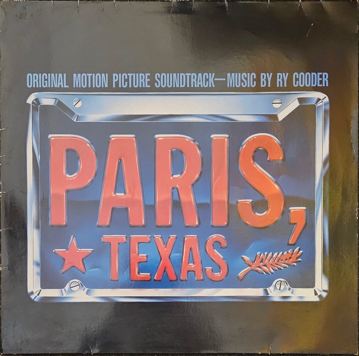 Ry Cooder - Paris, Texas (Original Motion Picture Soundtrack) Lp ...