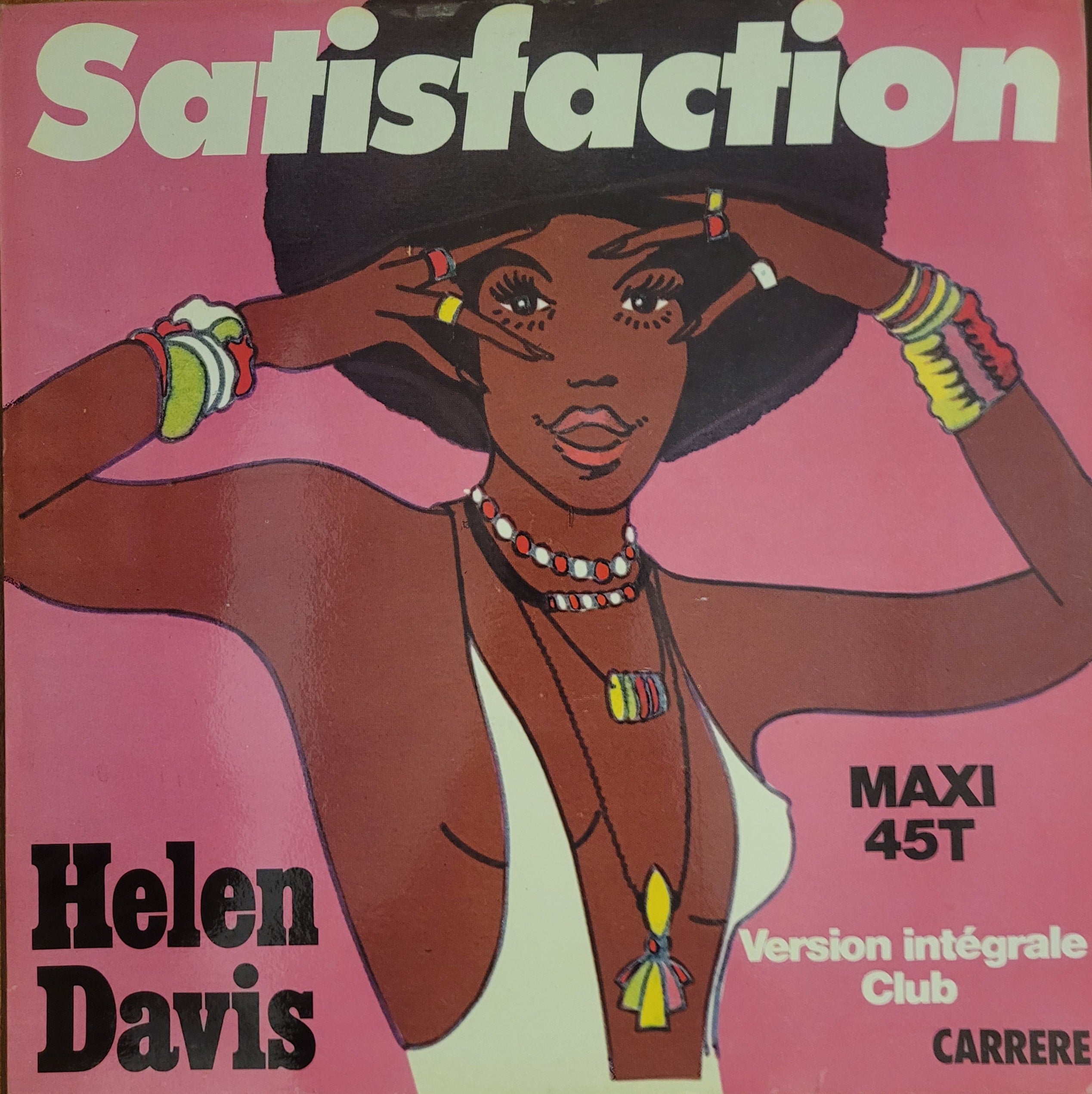Helen Davis - Satisfaction 12" Single – museum vinyl